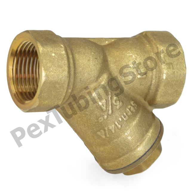 2& NPT THREADED Y-Strainer (Wye Strainer), Lead-Free Brass £68.72 ...