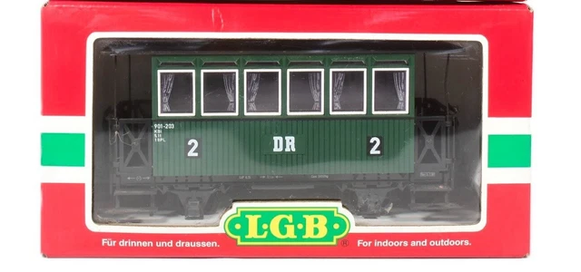 LGB 31400 DR 2nd Class Passenger Car Coach G Scale rolling stock £100. ...