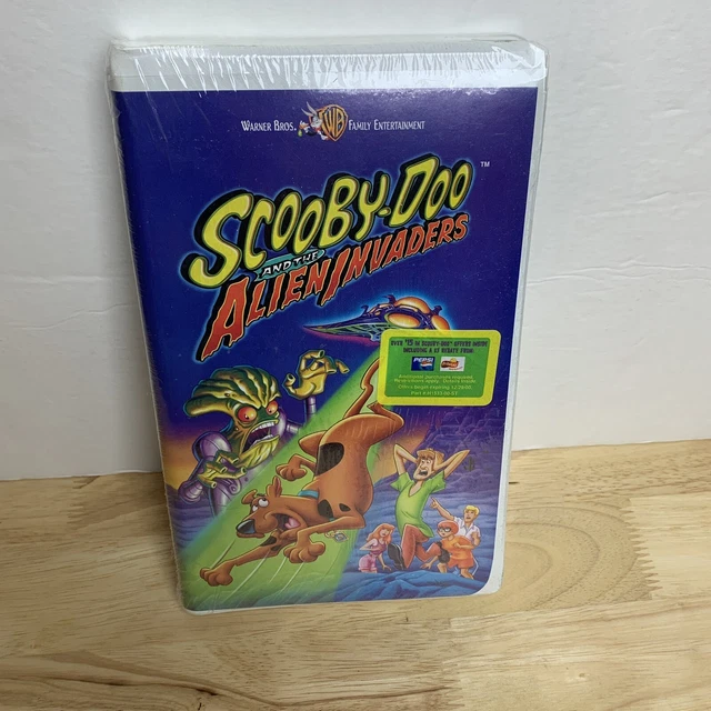 SCOOBY-DOO AND THE Alien Invaders (VHS, 2000, Warner Brothers Family ...