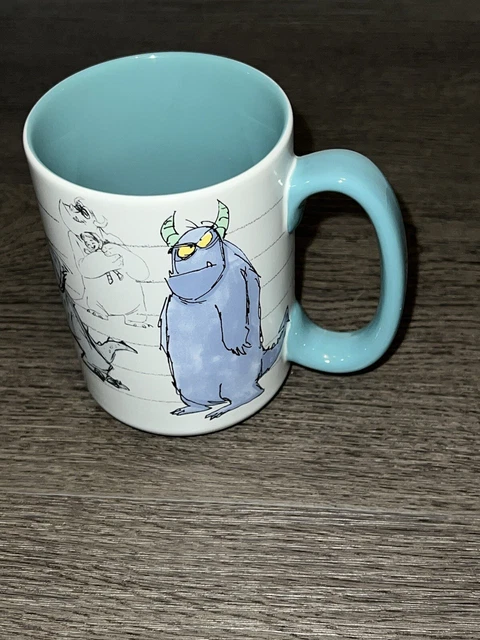 DISNEY STORE ART of Pixar Monsters Inc. Sulley Concept Art Sketch Mug ...