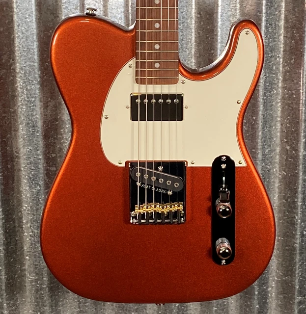 G&L USA CUSTOM ASAT Classic Bluesboy Copper Metallic Guitar & Bag #1086 ...