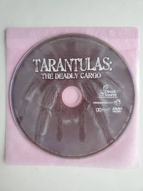 TARANTULAS: THE DEADLY Cargo Loose Disc DVD Freemantle Media EUR 1,65 ...