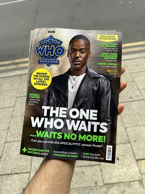 DOCTOR WHO MAGAZINE Issue 605 July 2024 Russell T Davies Indira Virma ...
