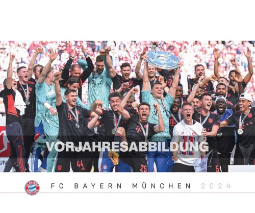 FC BAYERN MÜNCHEN 2025 Wand-Kalender - Fußball-Kalender - Fan-Kalender ...