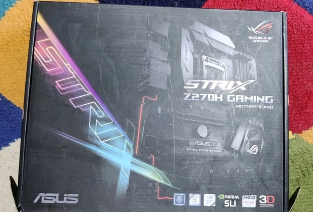 ASUS ROG STRIX Z270H Gaming Motherboard + intel core i7-7700k 4.20 ghz ...