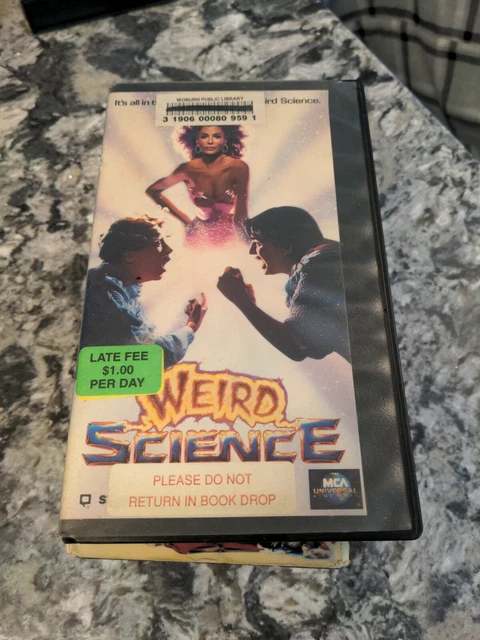 WEIRD SCIENCE (VHS, 1992) Kelly LeBrock, Anthony Michael Hall MCA £28. ...