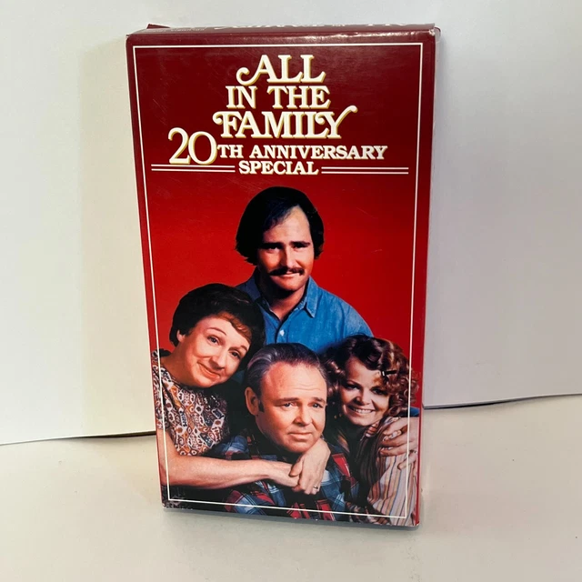 ALL IN THE Family 20th Anniversary Special VHS Tape Tv Show 1991 $6.00 ...