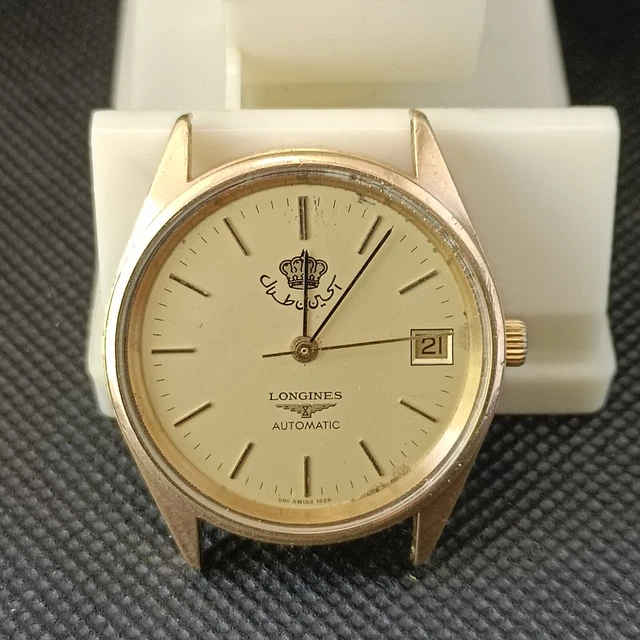 MONTRE RARE LONGINES Jordan Royal Crown King Hussein GP33 R2 EUR 605,47 ...