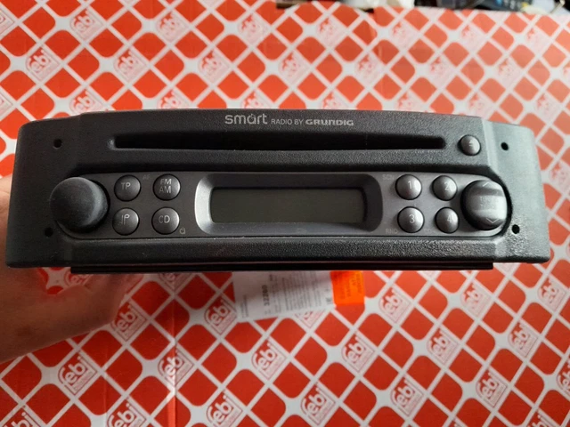 RADIO CD ORIGINALE Smart ForTwo 450 Grundig con CODICE 0013416V003 EUR ...