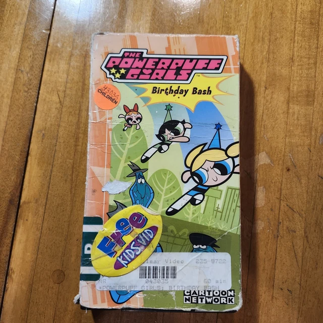 THE POWERPUFF GIRLS - Birthday Bash (VHS, 2000, Clam Shell) £3.67 ...