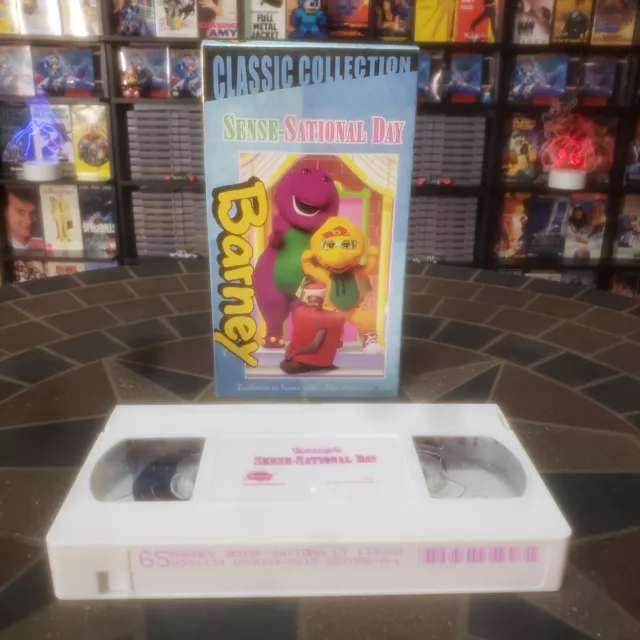BARNEY - BARNEYS Sense-Sational Day (VHS, 2000, Classic Collection ... BARNEY - BARNEYS Sense-Sational Day (VHS, 2000, Classic Collection ...