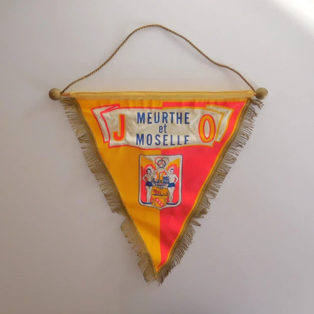 FANION TROFEO ATLETICA Campione Meurthe Moselle Cross-Country 1977 PN ...