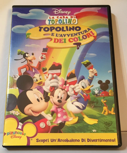 LA CASA DI Topolino e L'Avventura dei Colori DVD Walt Disney Minnie ...