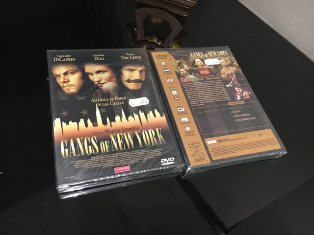 GANGS OF NEW York Dvd Leonardo Di Caprio Cameron Diaz Daniel Day-Lewis ...
