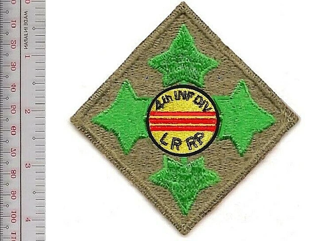 US ARMY VIETNAM 4th Infantry Division LRRP Long Range Recon Patrol ...