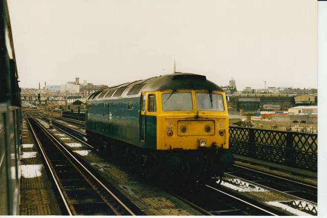RAILWAY PHOTO CLASS 47 47565 on King Edward Bridge - LE to Newcastle 23 ...