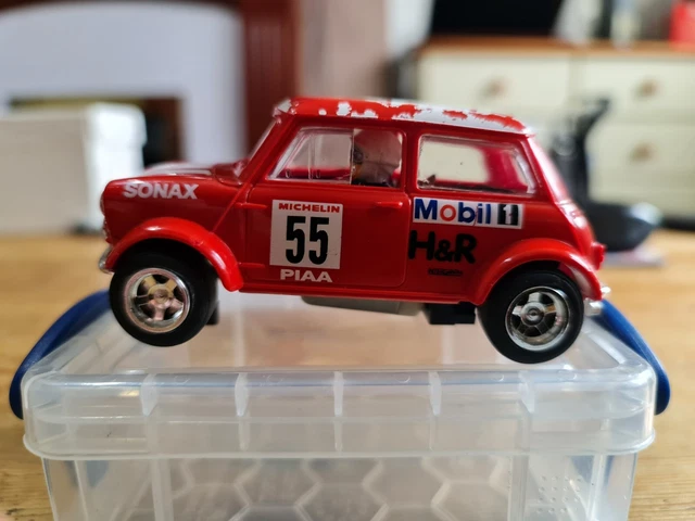 WORKING SCALEXTRIC 1:32 Scale C122 Red Mini 1275 GT Model Car Unboxed £ ...