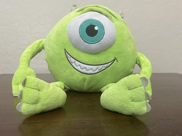 DISNEY PIXAR MONSTERS Inc Mike Wazowski Plush Green Monster 11" £14.92 ...
