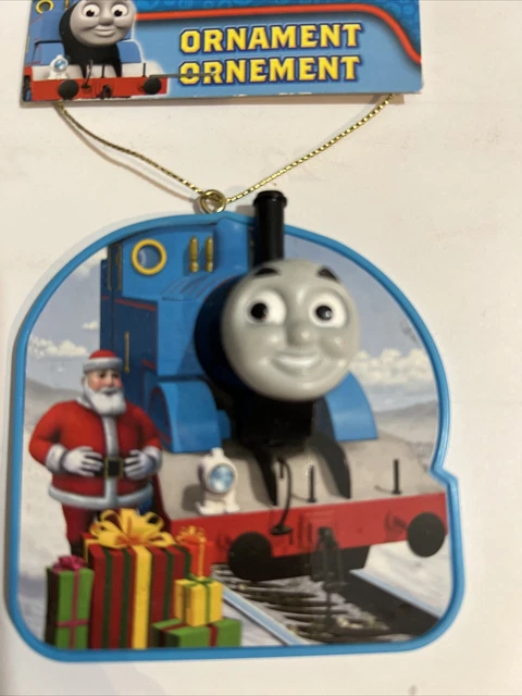 THOMAS THE TANK Engine With Santa Claus Flat Ornament £6.56 - PicClick UK
