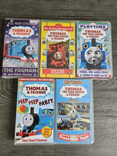 THOMAS THE TANK Engine And Friends Vhs Bundle 1996-2002 5 Tapes EUR 23 ...