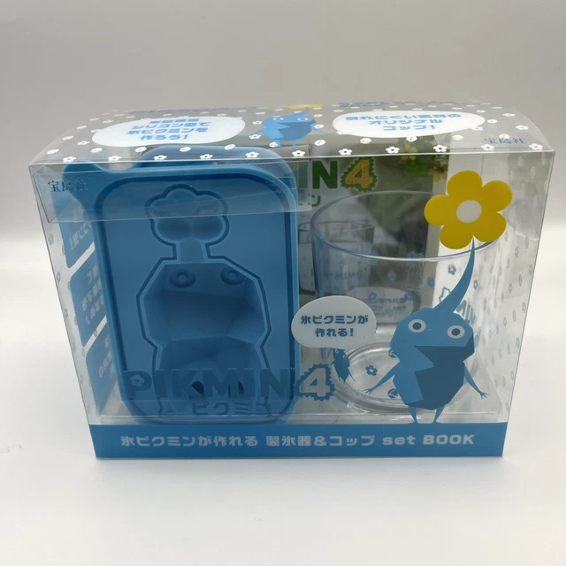 NINTENDO PIKMIN 4 Ice Pikmin can be made Ice Maker & Cup set book New £ ...