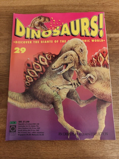 MAGAZINE - ORBIS Dinosaurs Discover... Prehistoric World Magazine Part ...