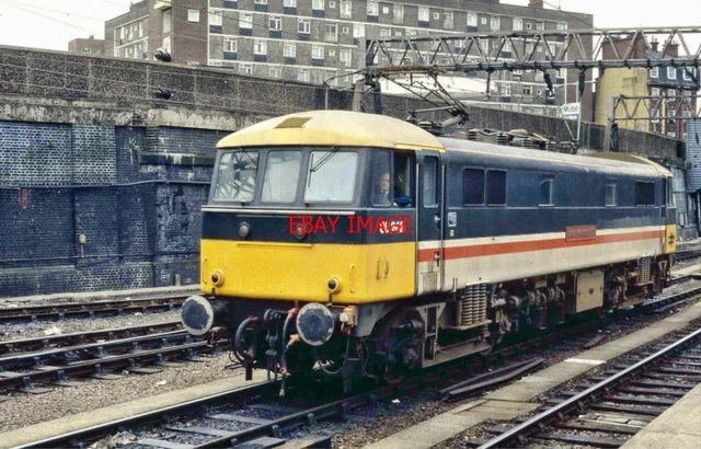 PHOTO CLASS 86 Loco No 86242 At Euston 5.85. (2) £1.85 - PicClick UK