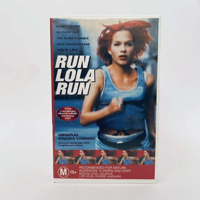 RUN LOLA RUN (VHS, 1998) Thriller Action Movie Rare Big Box VHS Video ...