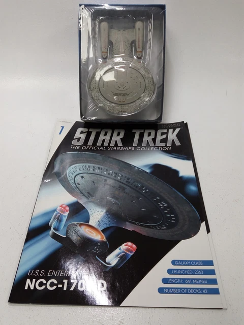 STAR TREK OFFICIAL Starships Collection U.S.S. Enterprise NCC-1701-D ...