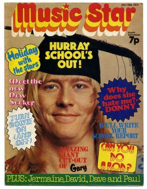 MUSIC STAR MAGAZINE 28 July 1973 Sweet Bowie Slade McCartney Donna ...
