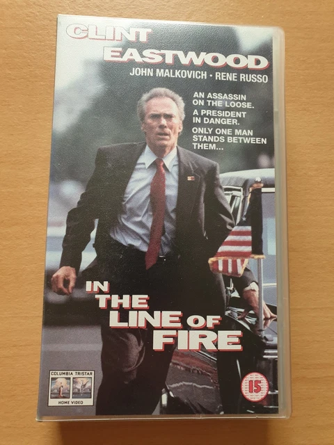 IN THE LINE Of Fire - VHS Tape, Untested £5.92 - PicClick UK