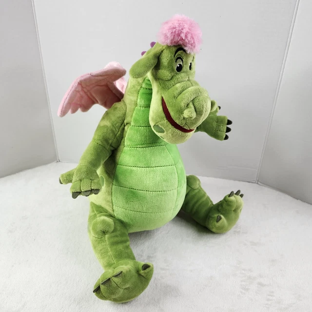 DISNEY STORE ELLIOT Pete's Dragon Plush Puff The Magic Dragon Green ...