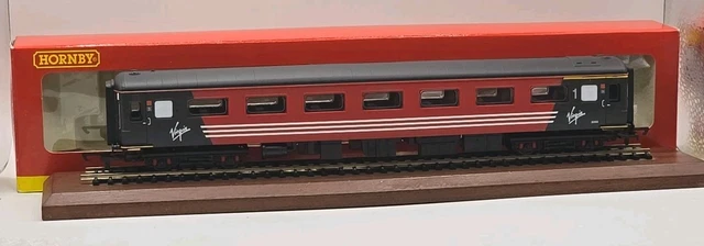 BOXED HORNBY R4088B Virgin Trains Mk2 1st Class Coach 3350 OO Gauge ...