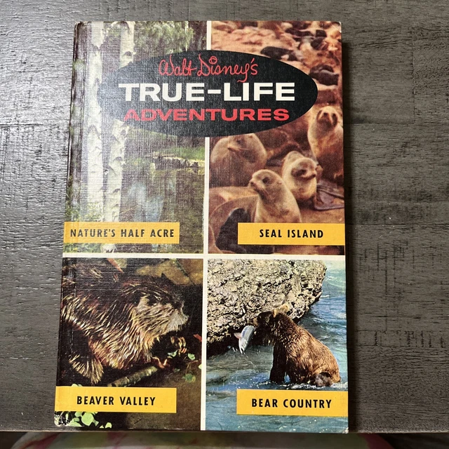 WALT DISNEYS TRUE-LIFE ADVENTURES Weekly Reader Book Club Edition 1959 ...