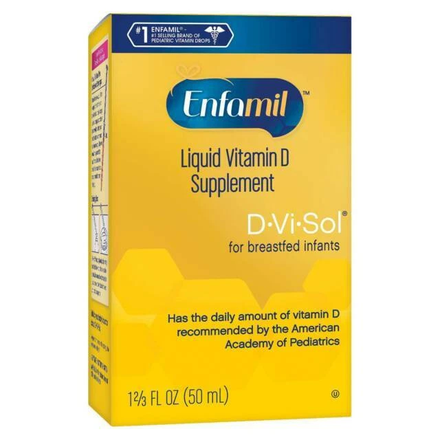 ENFAMIL D-VI-SOL LIQUID Vitamin D Supplement for Infants 50 mL $26.14 ...
