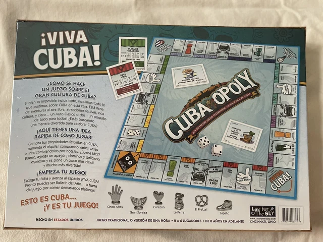 NEU CUBAOPOLY MONOPOLY Cuba Brettspiel HANDVERSIEGELT! EUR 40,57 ...