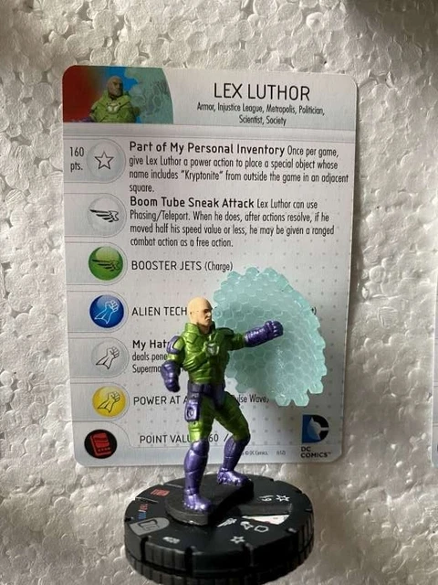 DC HEROCLIX 10TH Anniversaire Lex Luthor Rare 020 EUR 11,12 - PicClick FR