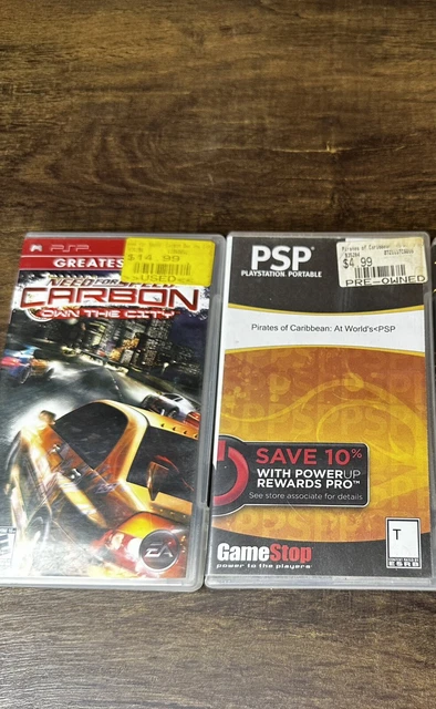 NEED FOR SPEED Carbon Own the City PSP Case And Manual ONLY + Generic ...