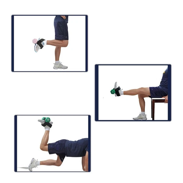 1PAIR HAMSTRING CURLS Dumbbell Foot Attachment Tibialis Trainer $25.69 ...