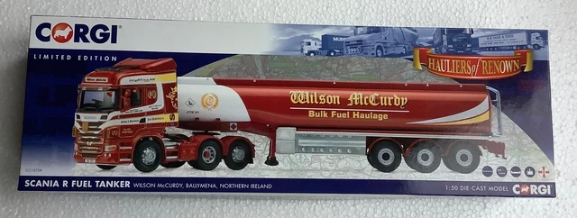 CORGI HAULIERS OF RENOWN 1:50 SCANIA R FUEL TANKER - WILSON McCURDY ...