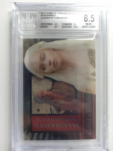GAME OF THRONES Season 1 Shadow Box Emilia Clarke as Daenerys Targaryan ...