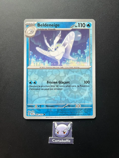 CARTE POKÉMON BELDENEIGE 046/162 Reverse EV5 TEF Forces Temporelles ...