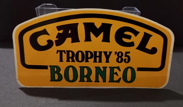 ADESIVO STICKER AUTOCOLLANT Vintage Camel Trophy Borneo 85 EUR 5,99 ...