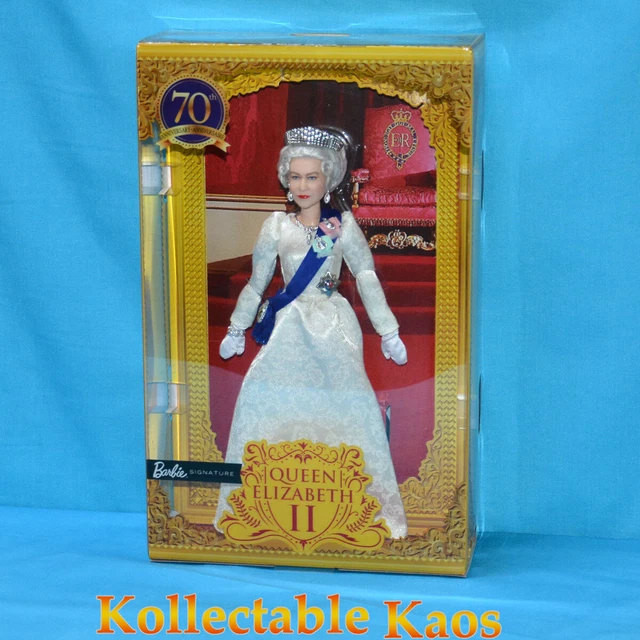 BARBIE SIGNATURE - Queen Elizabeth II Doll - Queens Platinum Jubilee ... BARBIE SIGNATURE - Queen Elizabeth II Doll - Queens Platinum Jubilee ...