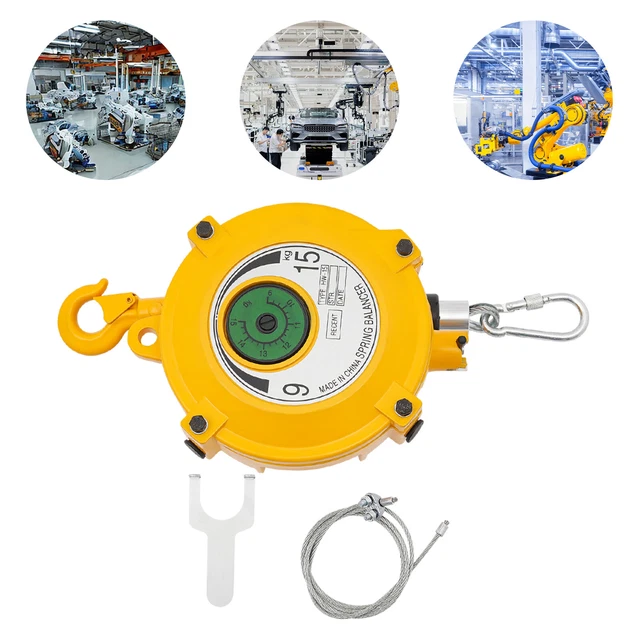 SPRING BALANCER RETRACTABLE Tool Holder 20-33lbs(9-15kg) Hanging ...