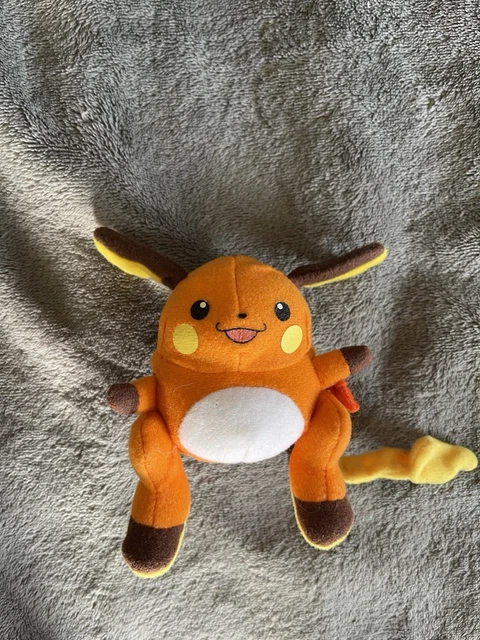 POKÉMON RAICHU PLUSH Soft Toy Zip Changes Into Pokémon Ball 3” £5.92 ...