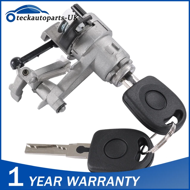 NEW TAILGATE REAR Boot Lock Barrel W/ 2 Keys 1J6827297G For VW Caddy MK ...