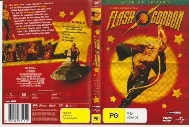 FLASH GORDON - 1980 Universal Pictures Early Cult Sci-Fi Comic Strip ...