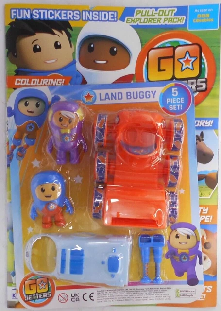 CBEEBIES GO JETTERS magazine #91 2024 Puzzles Colouring Stories + Land ...