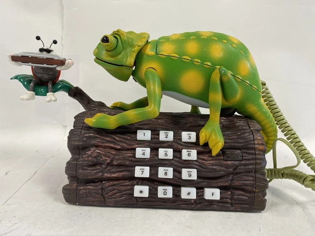 KARMA CHAMELEON PHONE Vintage Landline Working Moves Lights Rings £9.99 ...